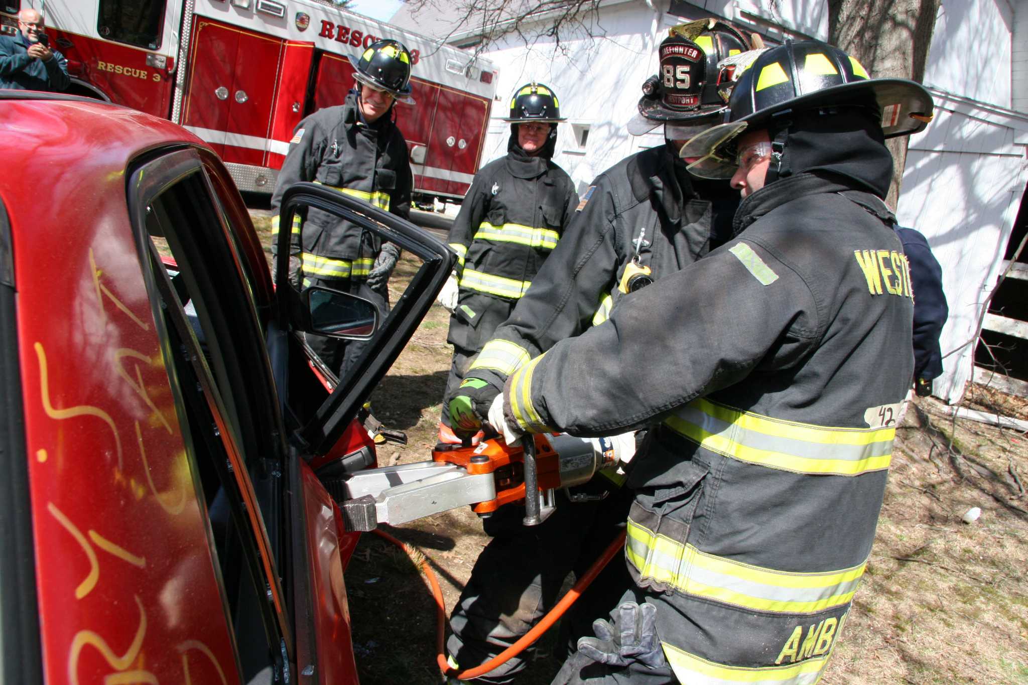 ‘Fire Ops 101’ schools officials in firefighter challenges