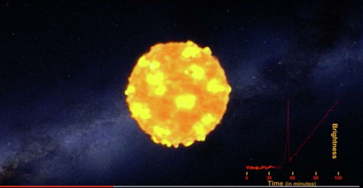 NASA captures an exploding star's brief scream or 'shock breakout' for ...