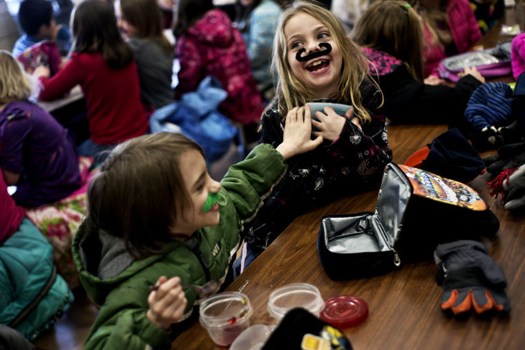 Mustache Day at Siebert Elementary School