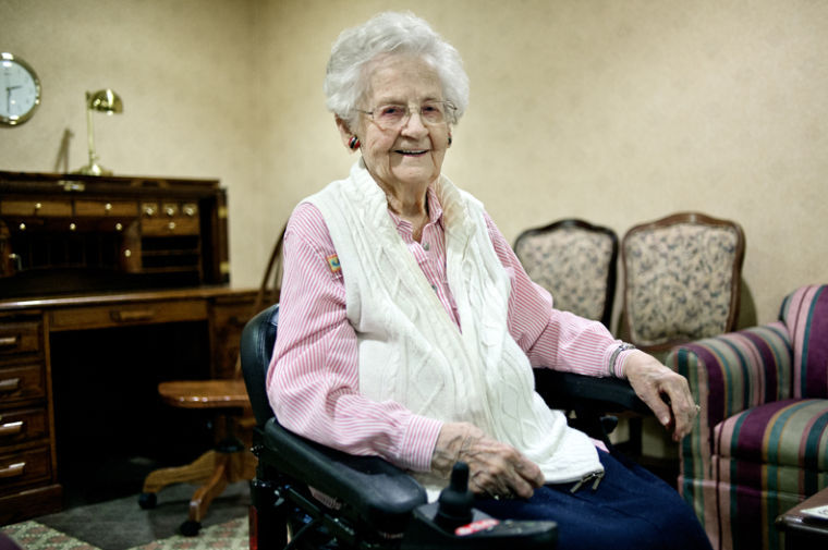 Edith Edwardson celebrates 102 years