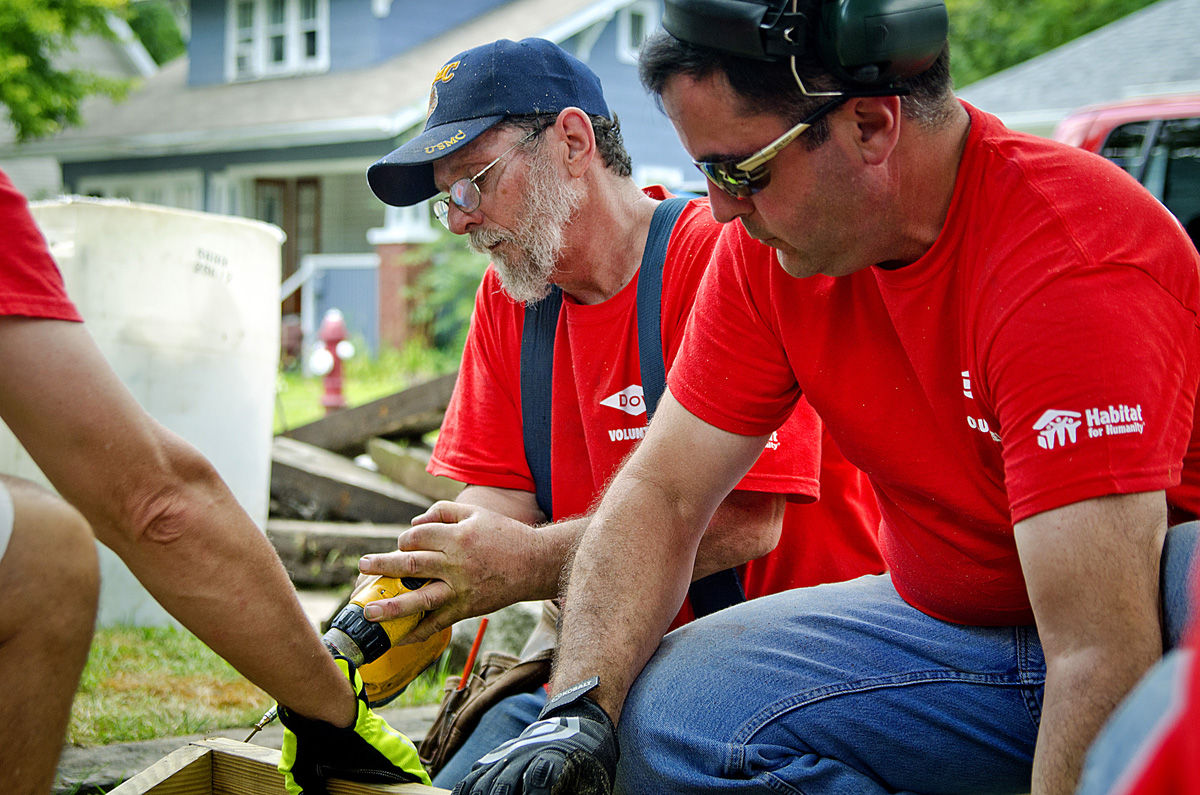 Volunteers help neighbors in Midland as part of Habitat for Humanity ...