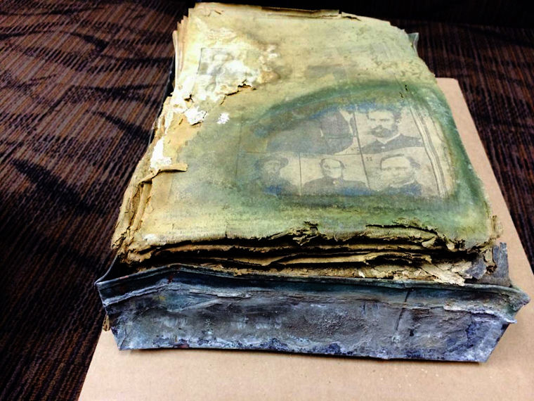 Castle Museum time capsule artifacts being saved