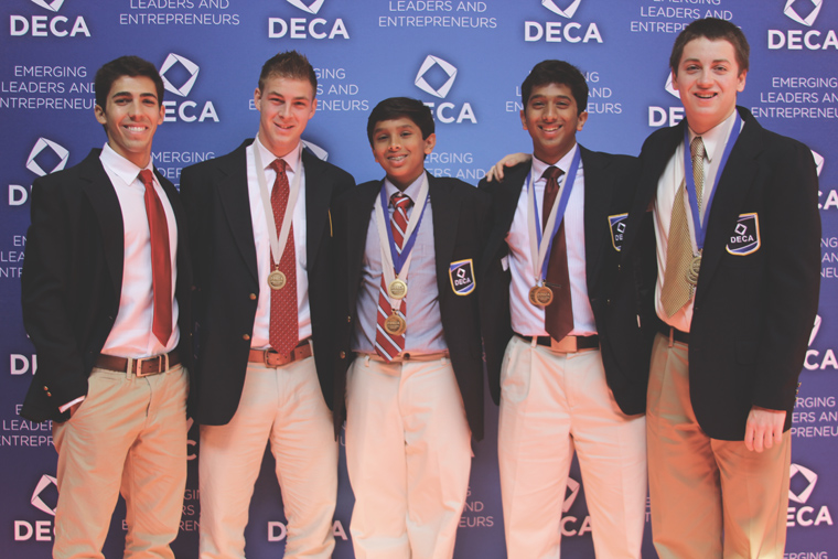 Dow DECA students compete