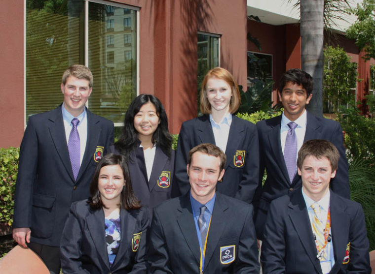 Dow students compete at international DECA event