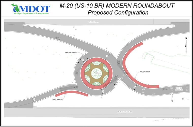 U.S. 10 BR roundabout could start in May