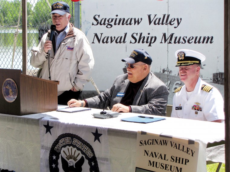 USS Edson officially signed over to museum in Bay City