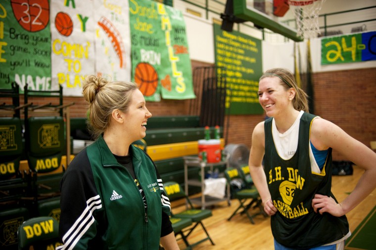 Former Dow All-Stater Ostergren passes on her expertise to current All ...