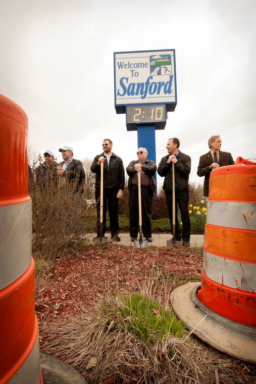 Big moment: Sanford's major improvement project begins