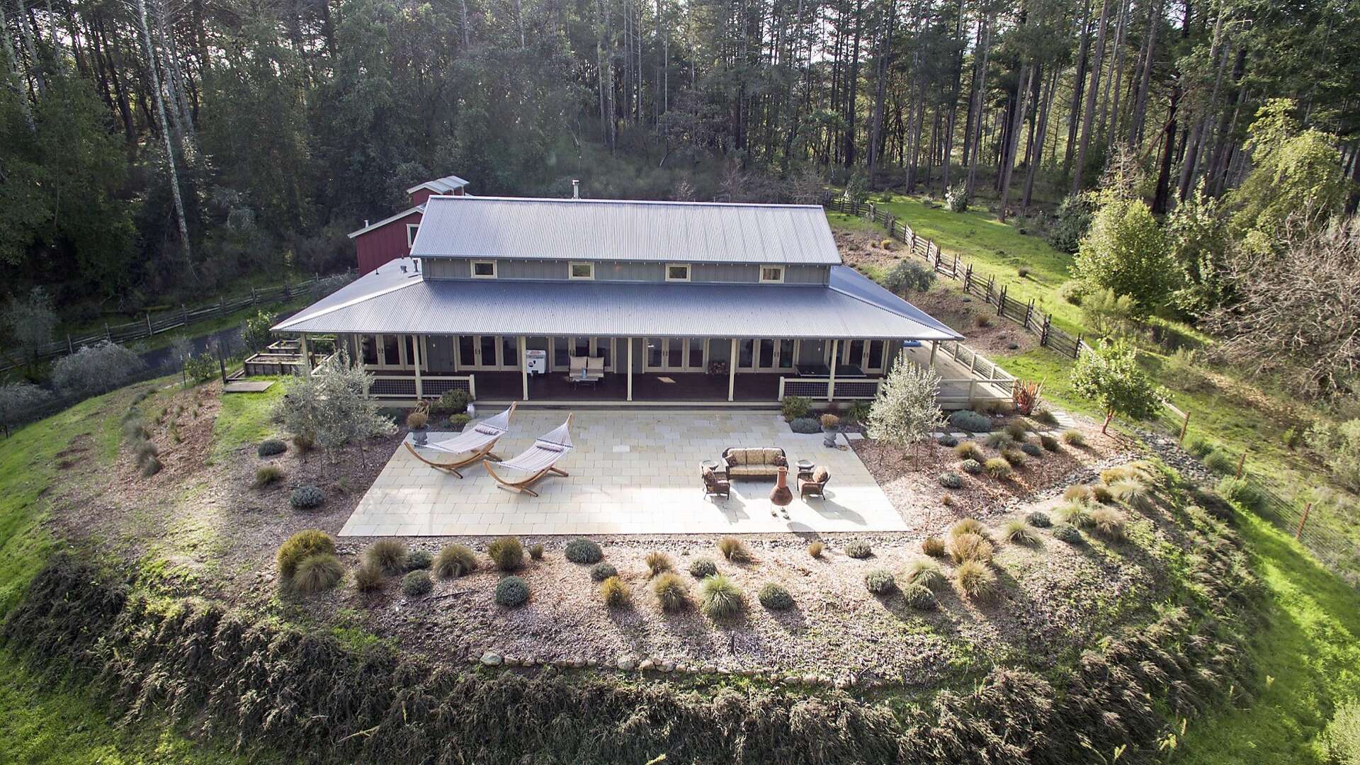 Refined rustic estate home for sale in Wine Country