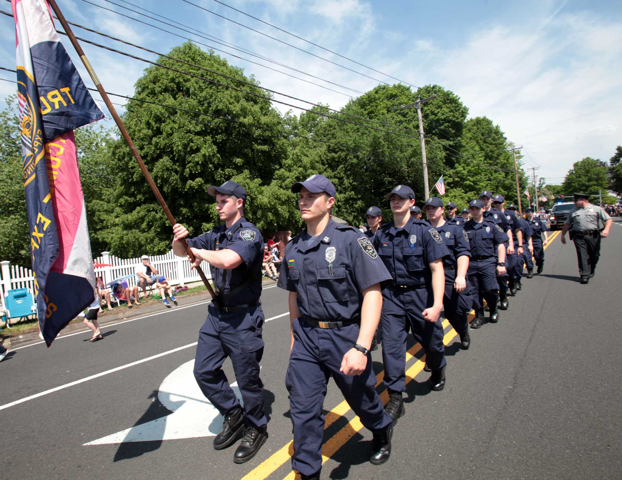Trumbull Memorial Day flags for sale