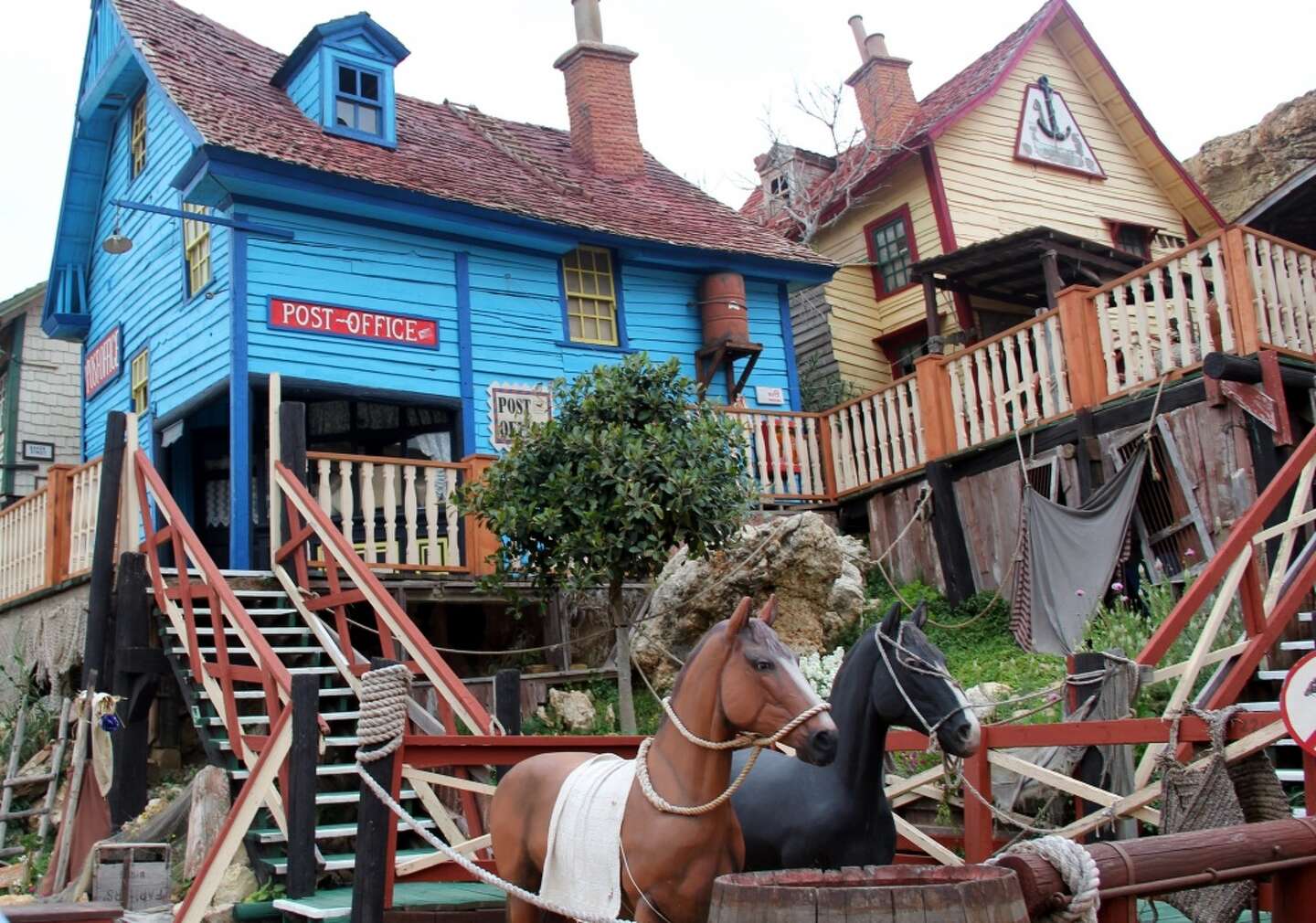 See stunning photos of Popeye Village, the abandoned movie set turned ...