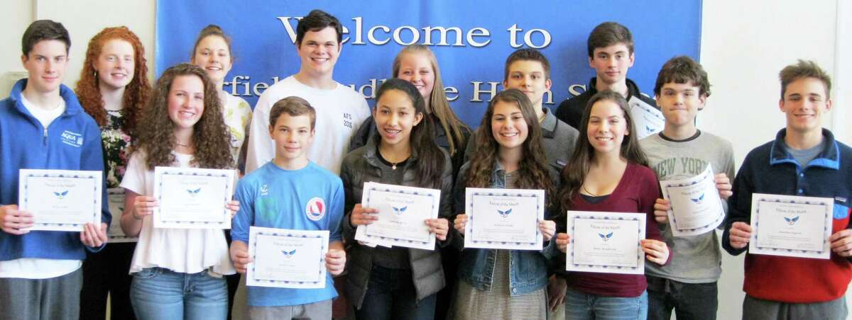 16 Ludlowe students cited as ‘Falcons of the Month’