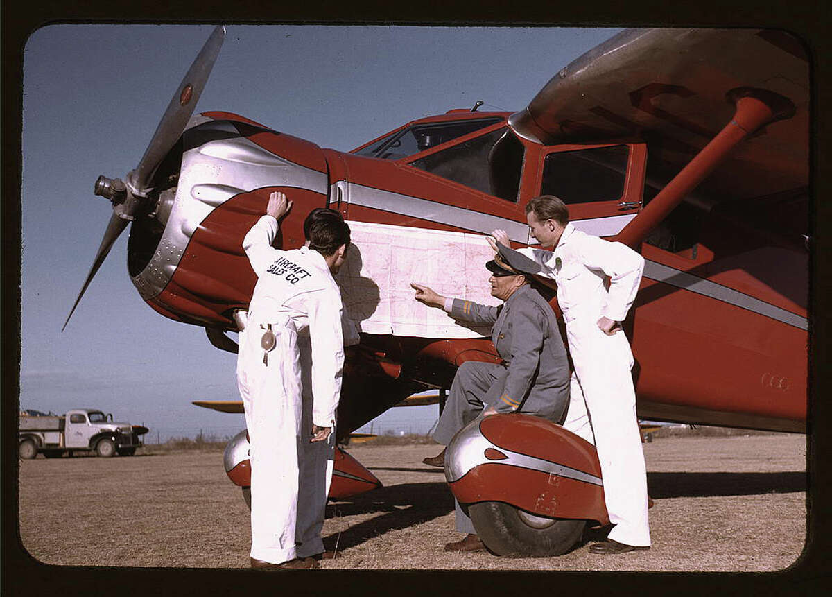 Color Photos: Airplanes from the World War II era