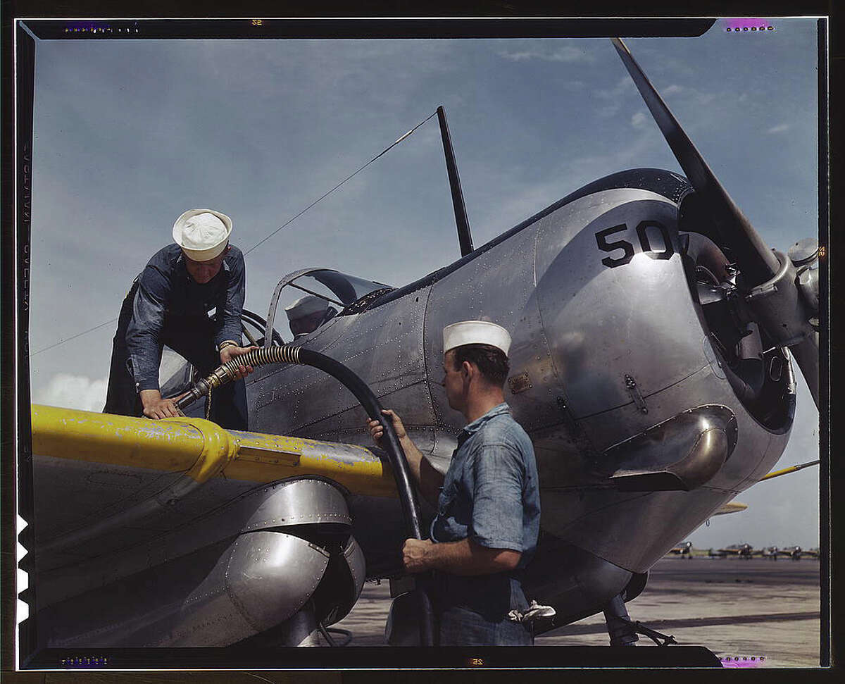 Color Photos: Airplanes from the World War II era