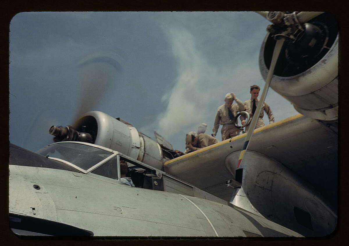 Color Photos: Airplanes from the World War II era