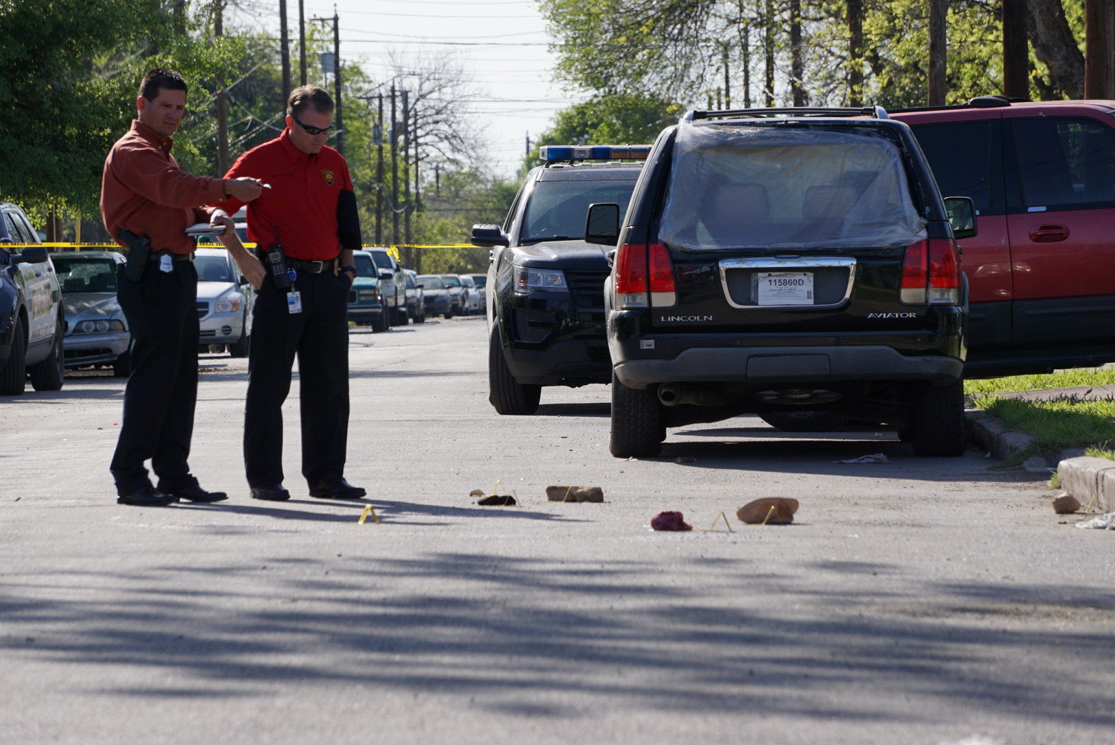 Two shot on West Side street