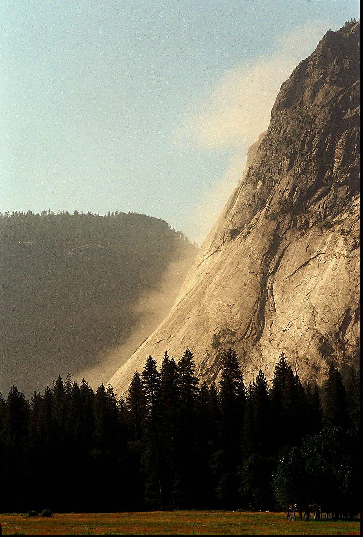 Rockfalls on the rise, and climate change may get the blame