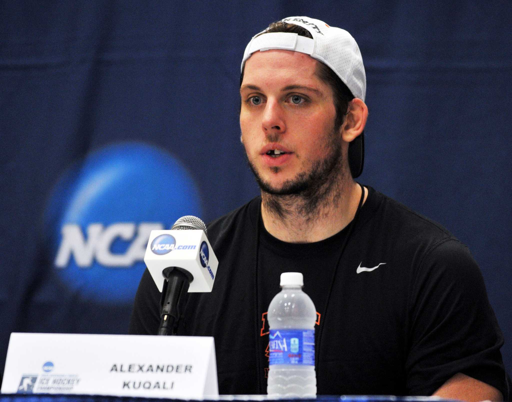 Father, son after same goal at NCAA hockey