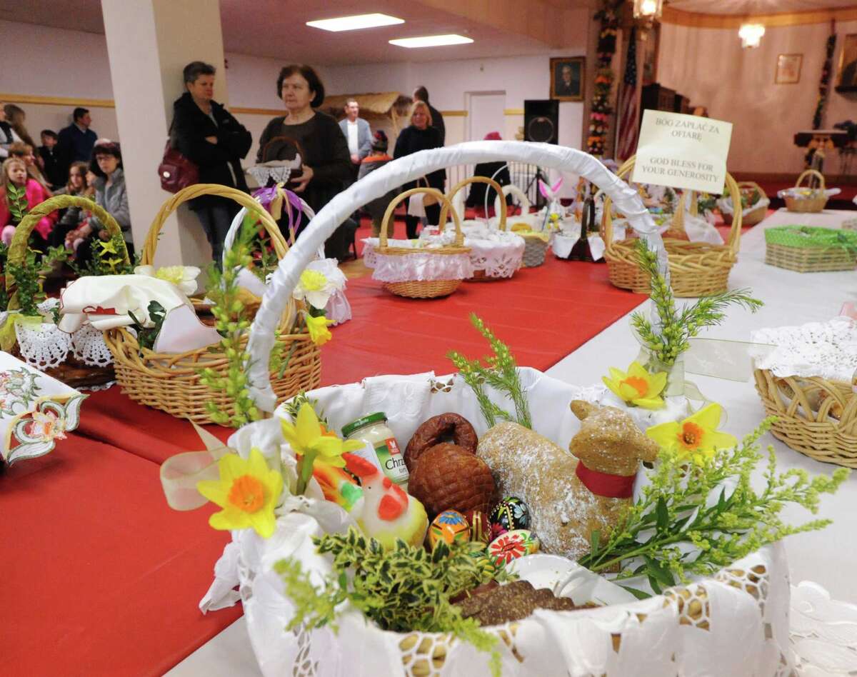 Easter Food Blessing at Holy Name of Jesus Church