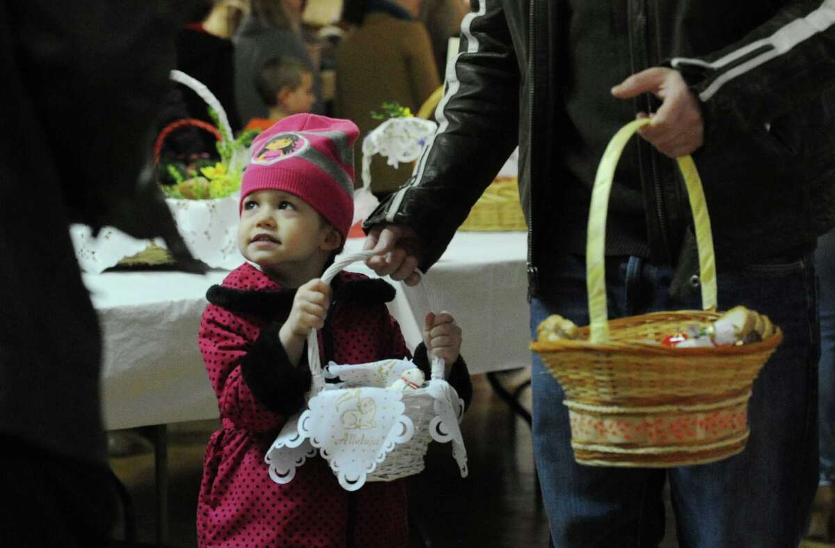 Easter Food Blessing at Holy Name of Jesus Church