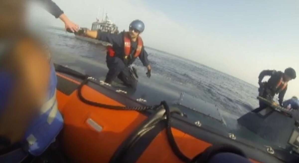 Bay Area Coast Guard crew intercepts cocaine smuggling sub