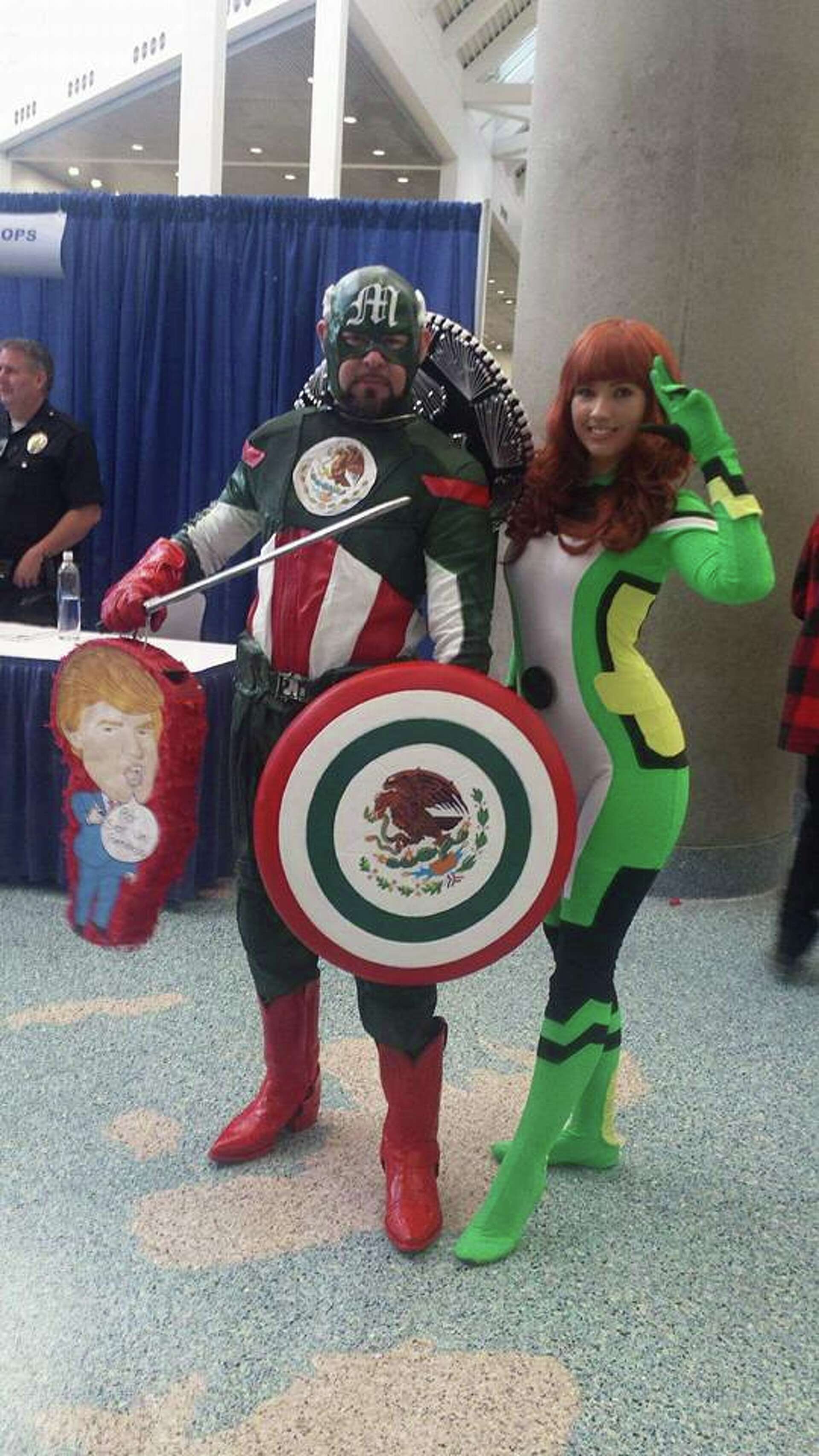 'Captain Mexico,' 'Super Cholo' and 'Vato Man' comic con costumes go viral