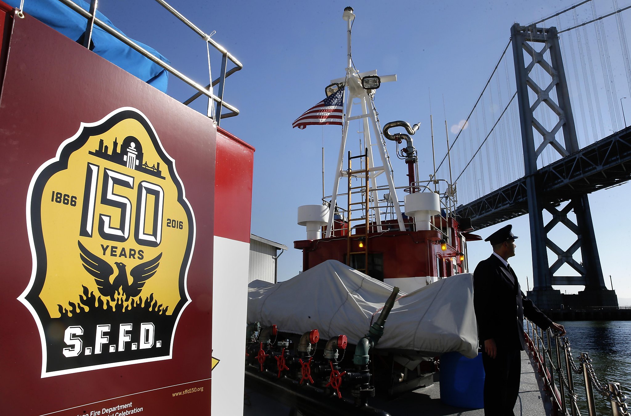 SF Fire Department unveils new logo for 150th birthday