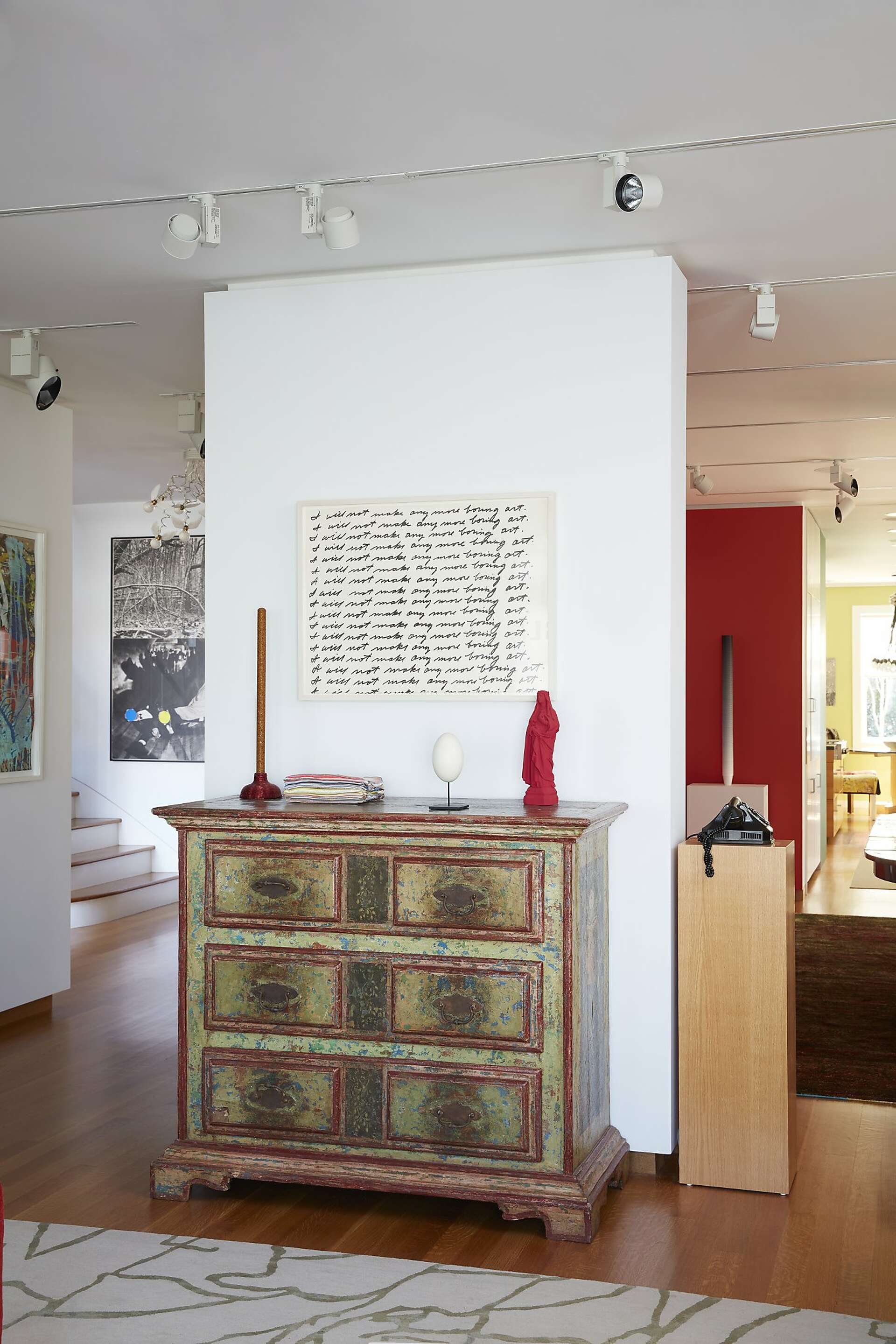 The art-filled home of collector Robin Wright, a quiet power behind SFMOMA