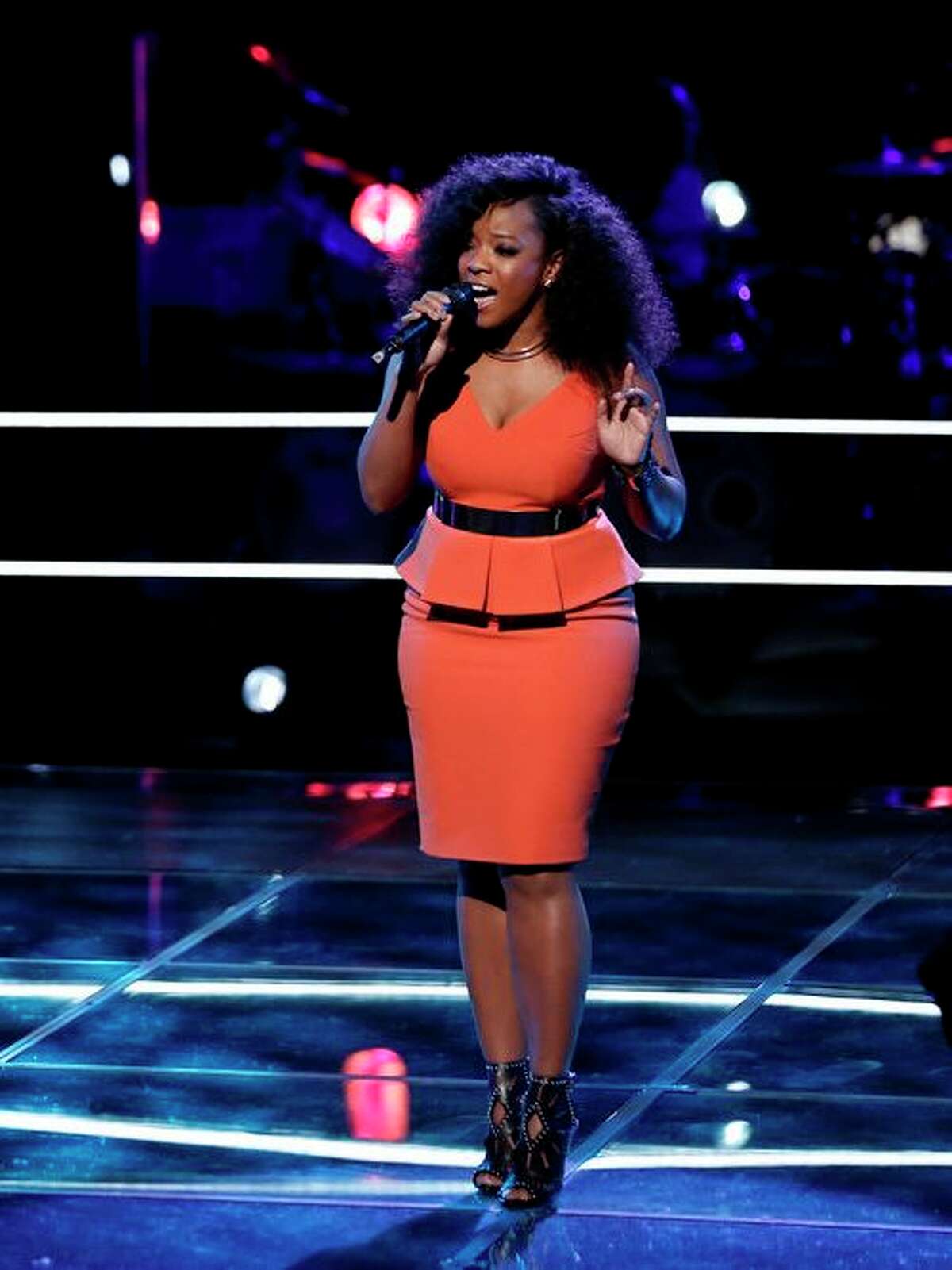 Houston's Tamar Davis goes live on 'The Voice'