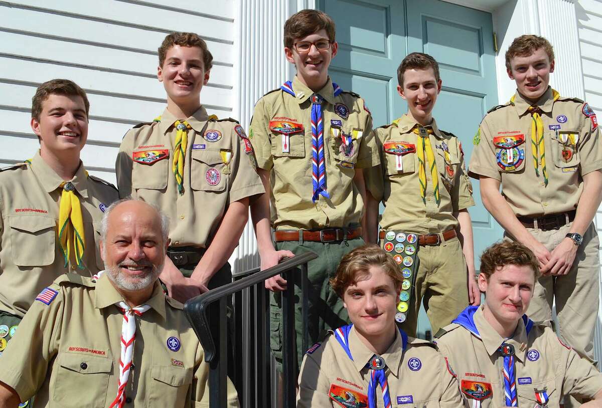 Fairfield Troop 90’s seven Eagle Scouts bonded as Cubs
