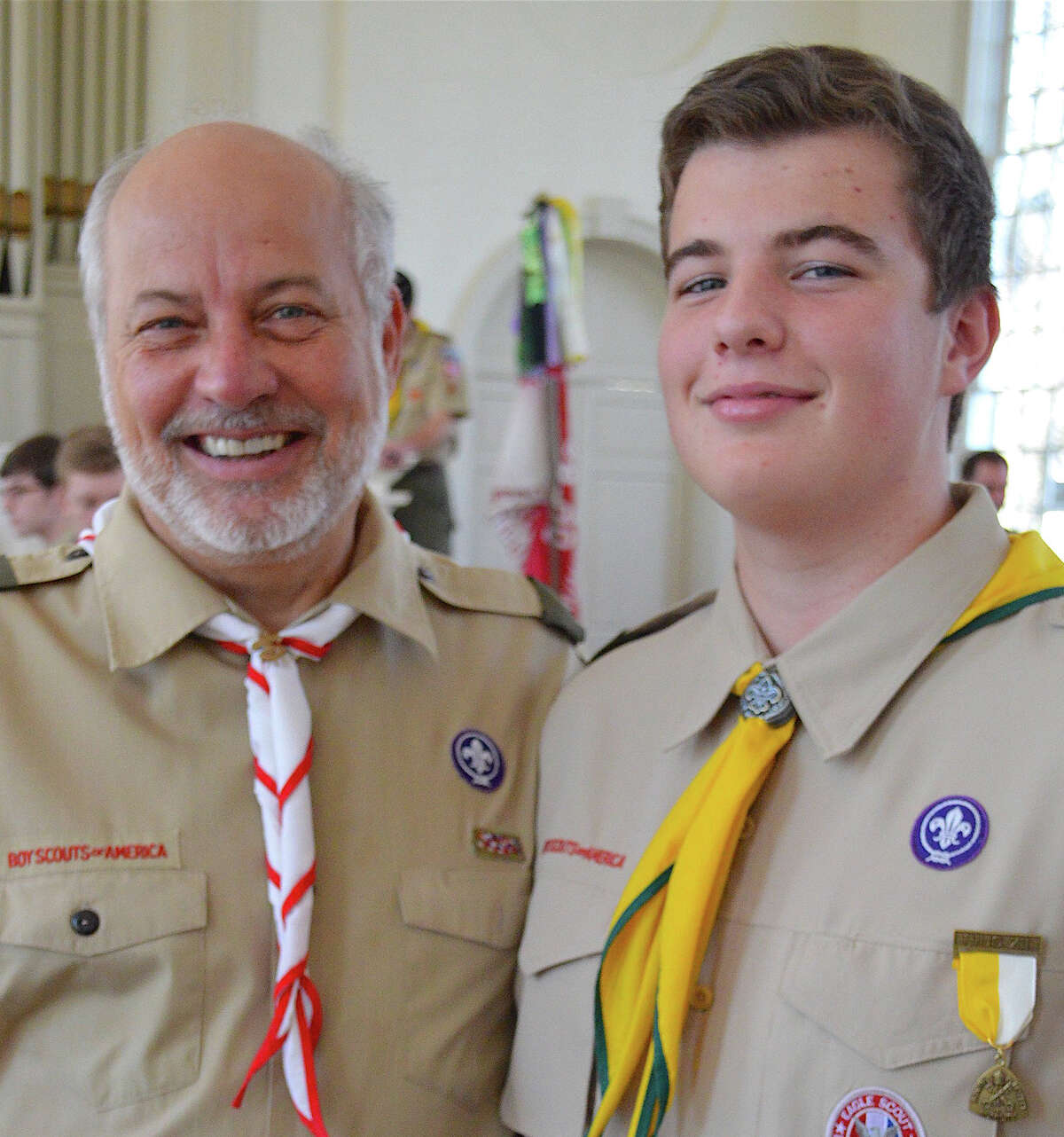 Fairfield Troop 90’s seven Eagle Scouts bonded as Cubs