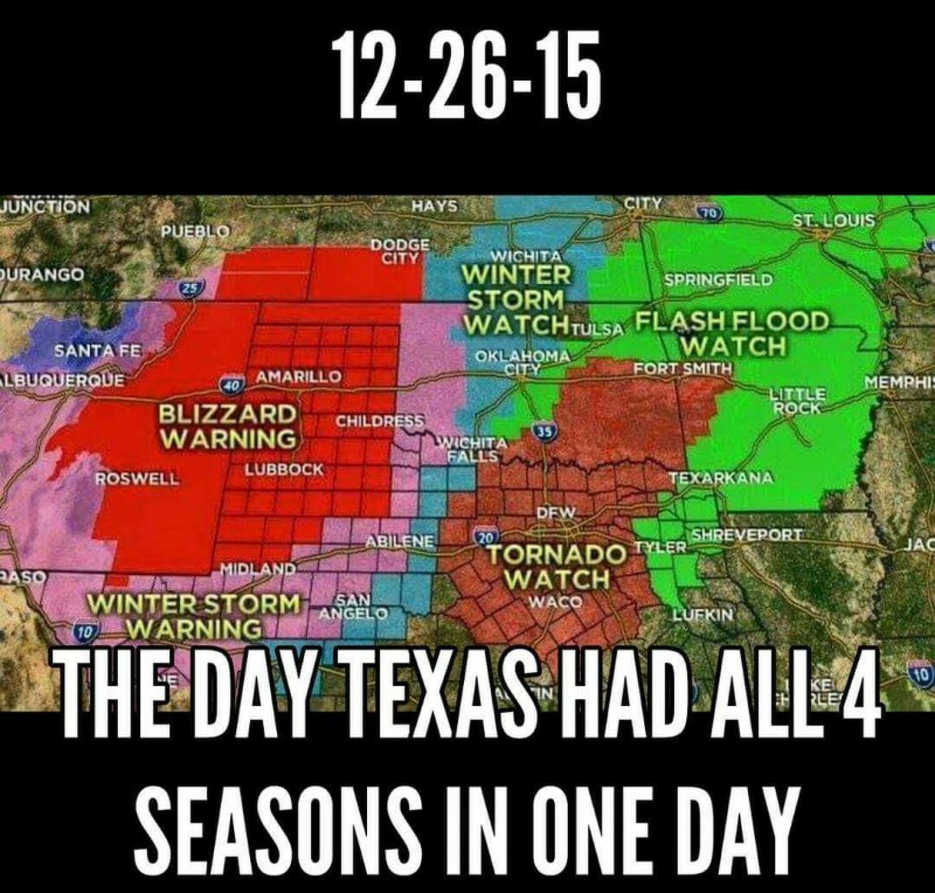Memes capture the craziness that is Texas weather