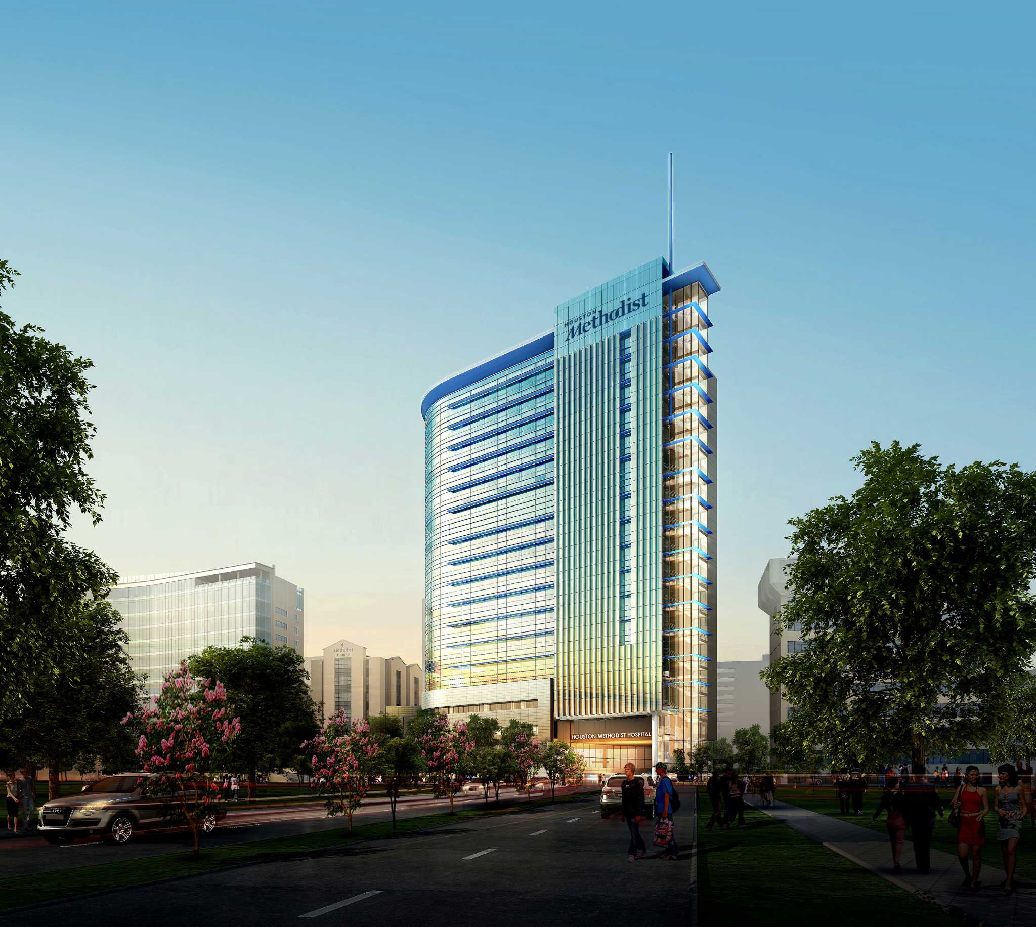 Photos, renderings of Houston Methodist's North Tower