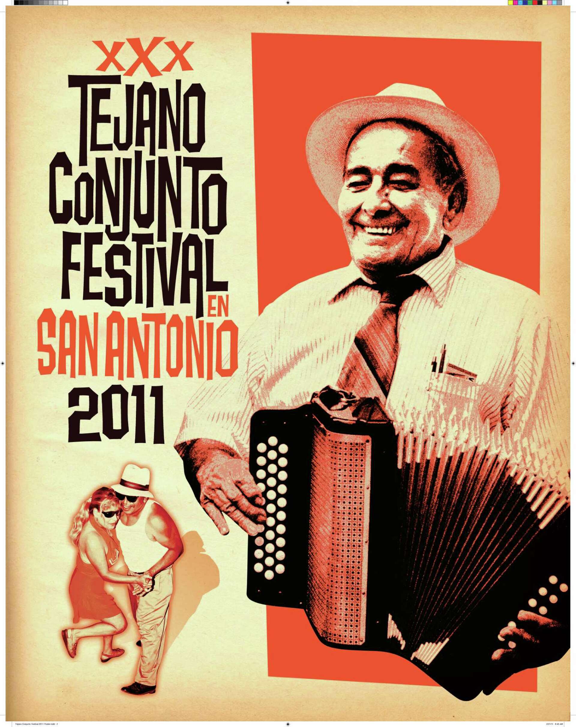 Artist creates a divine poster for Tejano Conjunto Festival