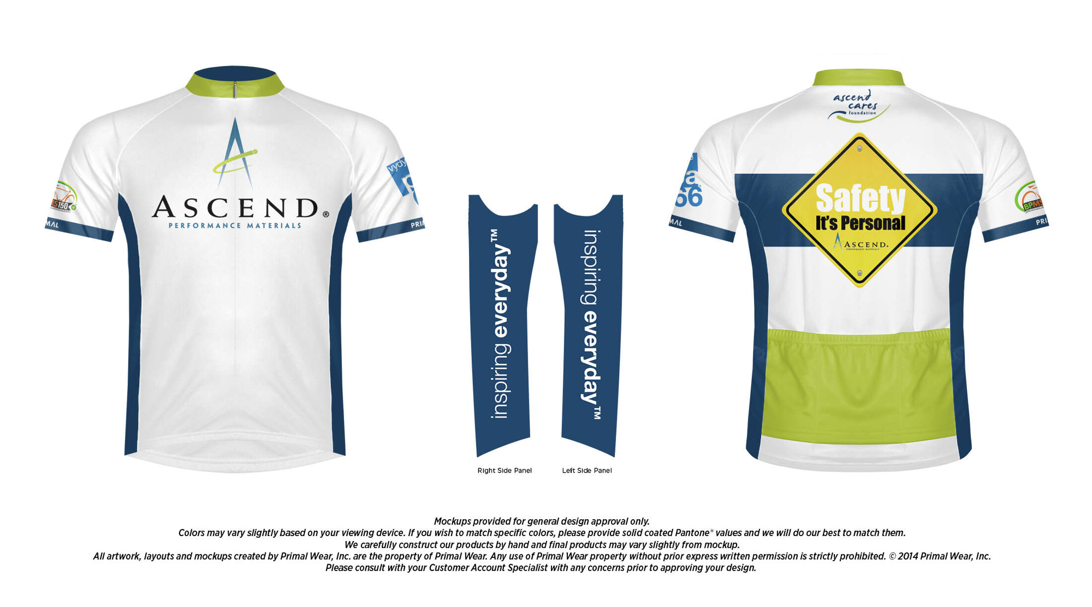 Check out this year's BP MS 150 team jerseys