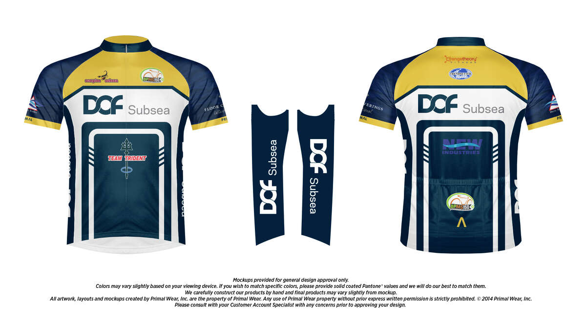 Check out this year's BP MS 150 team jerseys