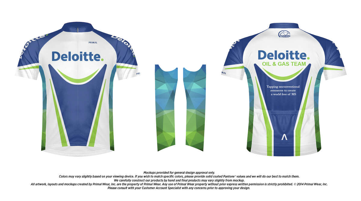 Check out this year's BP MS 150 team jerseys