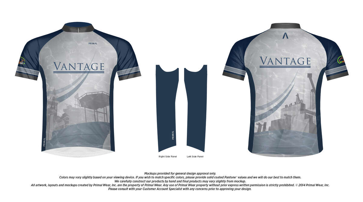 Check out this year's BP MS 150 team jerseys
