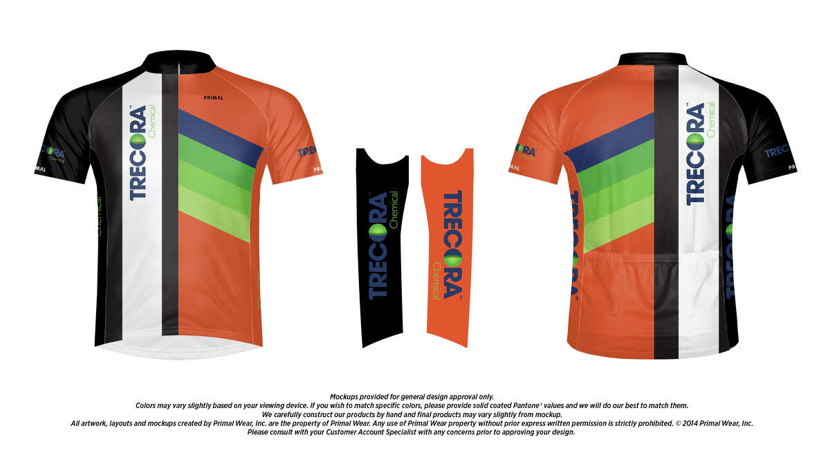 Check out this year's BP MS 150 team jerseys