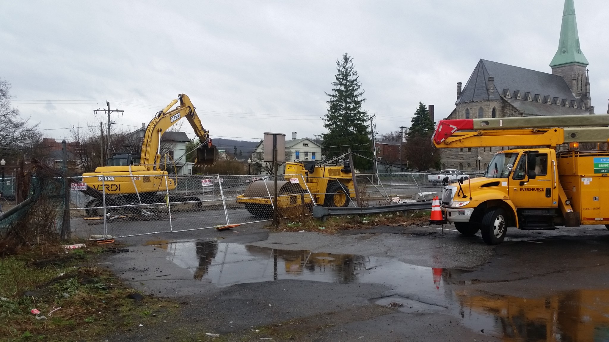 Teenager rescued after Danbury excavator accident
