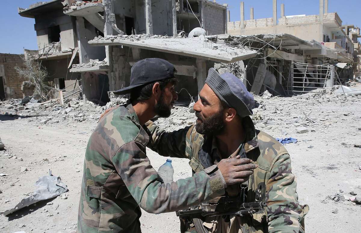 Syrian army accelerates offensive against Islamic State group