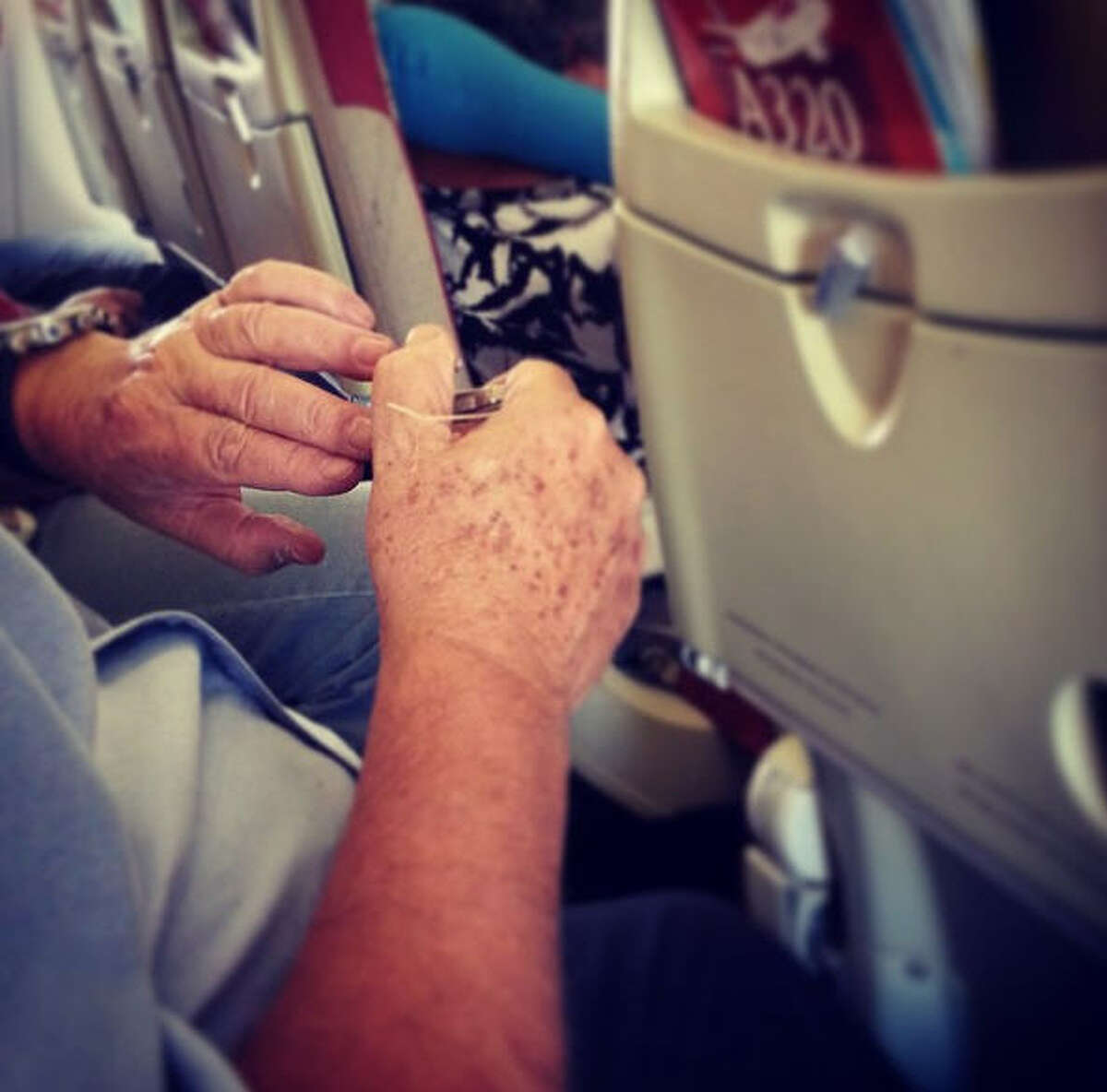 'Passenger Shaming' Instagram account shows people on planes behaving badly