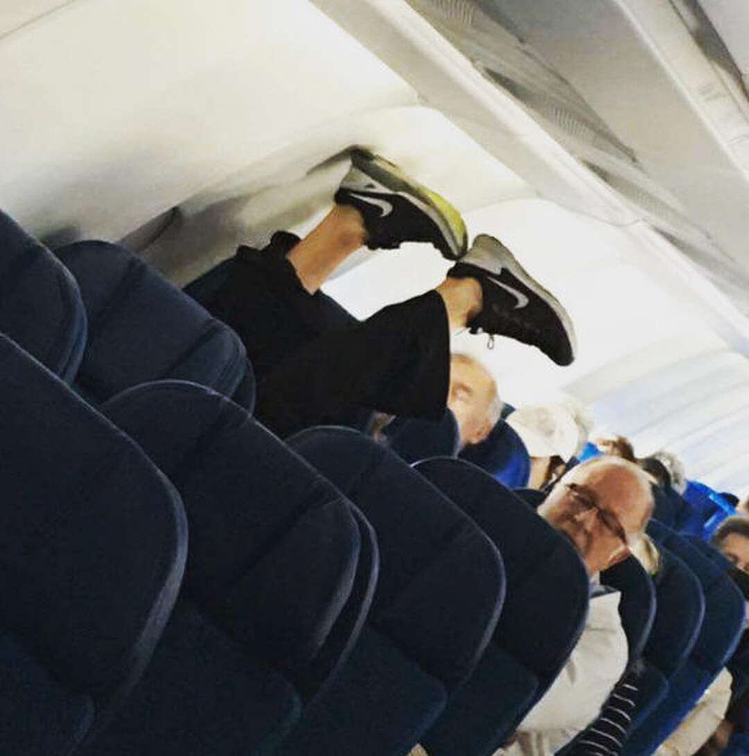 'Passenger Shaming' Instagram account shows people on planes behaving badly
