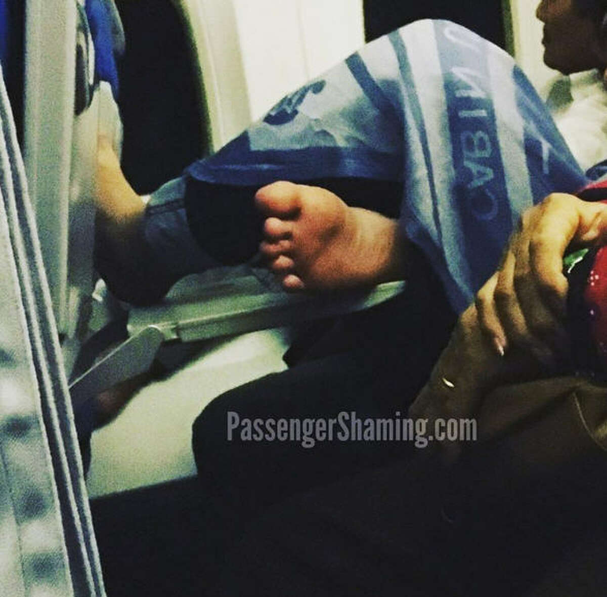 Passenger Shaming Instagram Account Shows People On Planes Behaving Badly