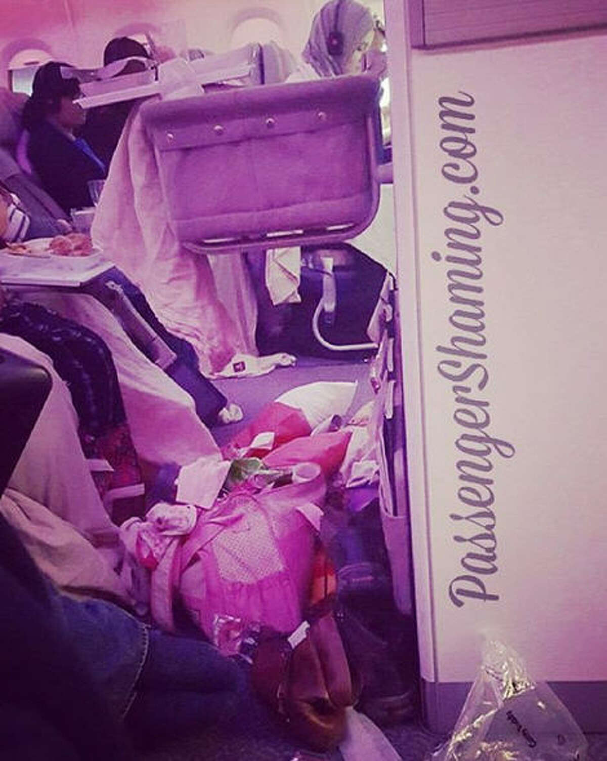 Passenger Shaming Instagram Account Shows People On Planes Behaving Badly