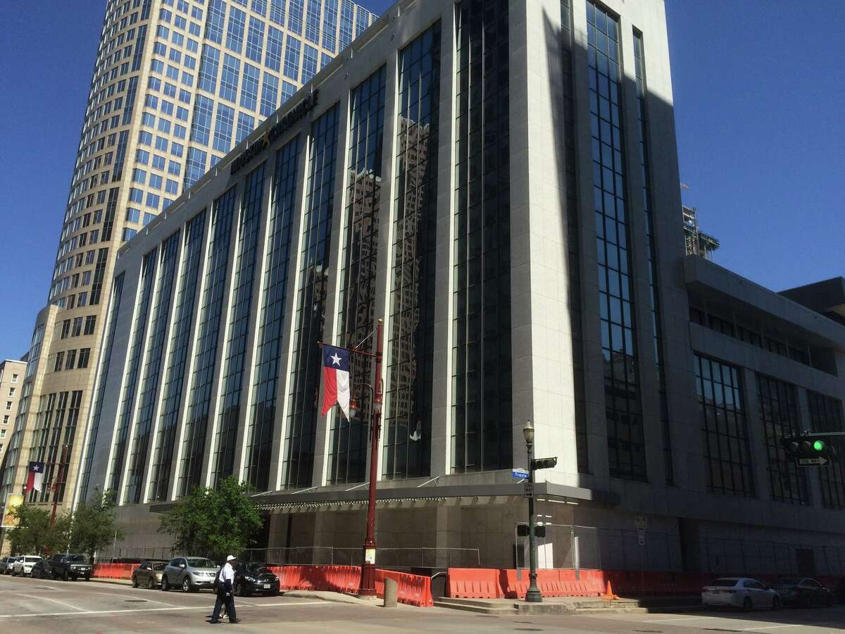 The old Houston Chronicle building is officially gone