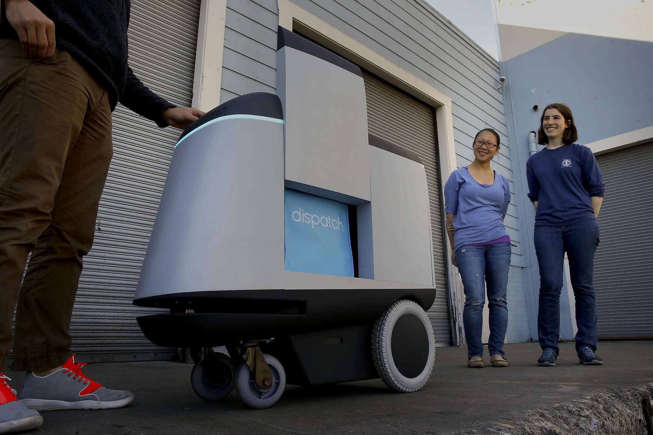 Robots may beat drones in race to deliver packages