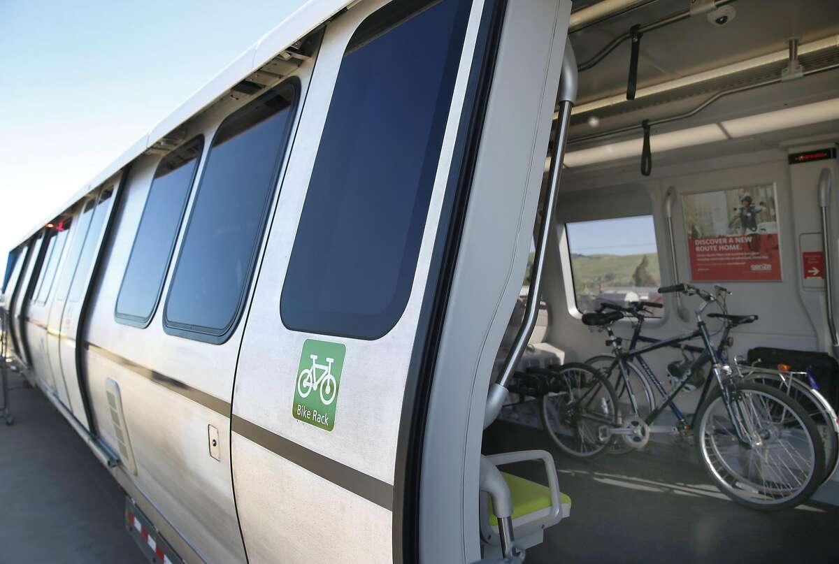 BART gives first look at new train cars