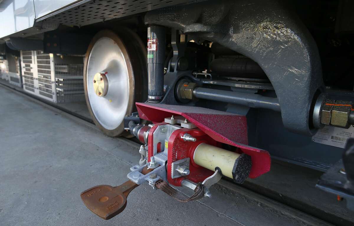 BART gives first look at new train cars