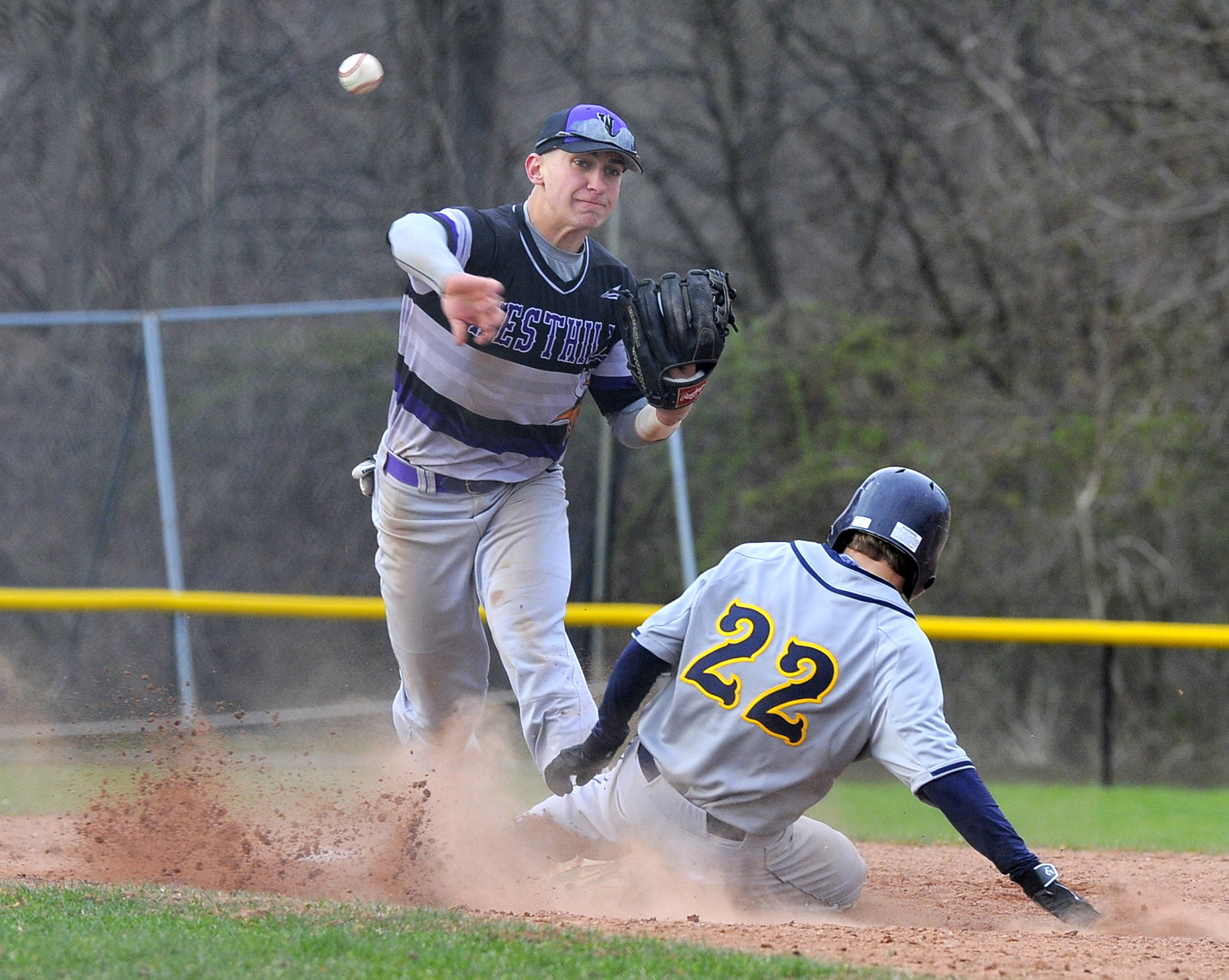 Westhill baseball defeats Weston